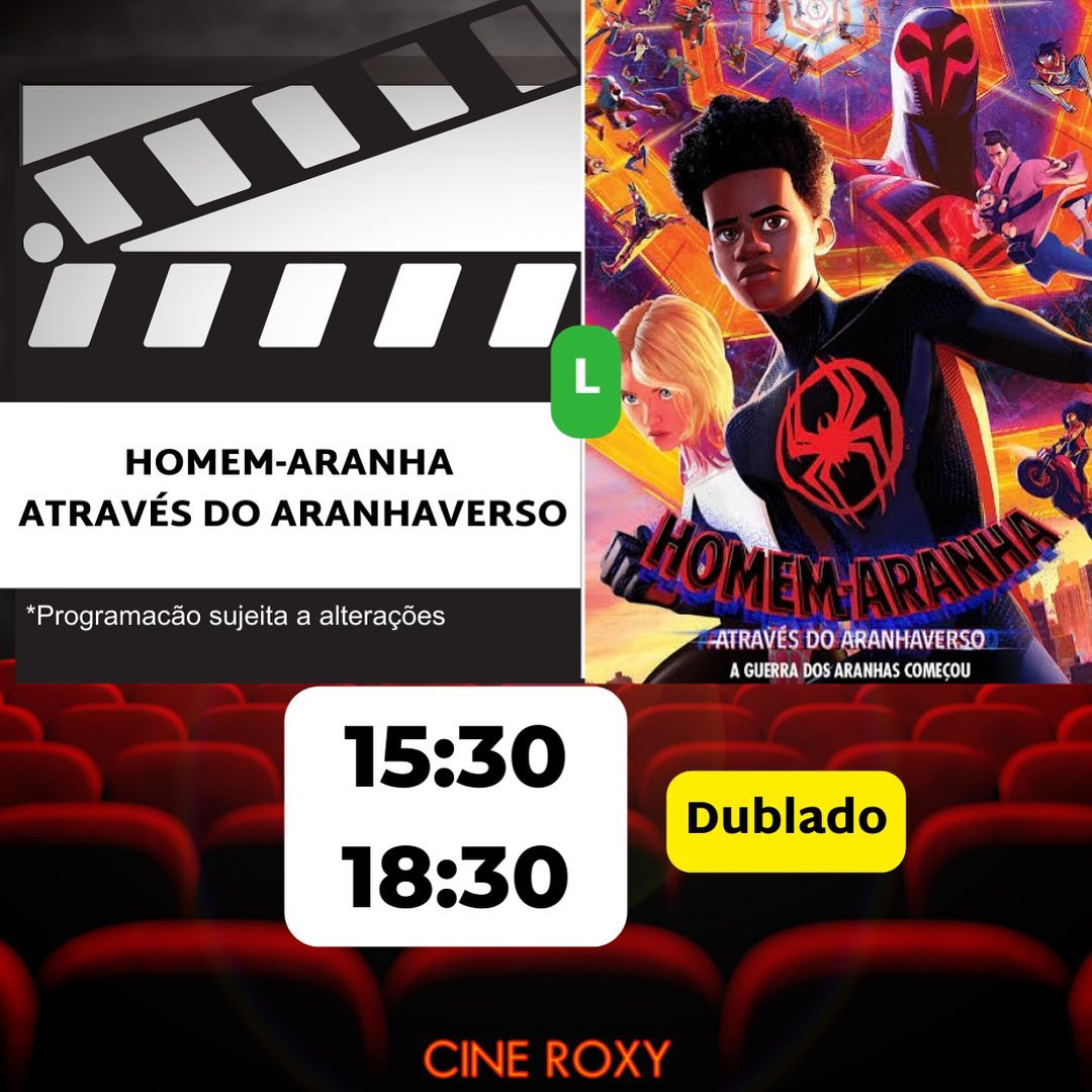 ClickDisk | Homem-Aranha Através do Aranhaverso | Cine Roxy Passos MG